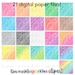 Crayon Digital Paper Backgrounds Back to School Crayon Texture ...