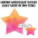 Watercolor Rainbow Star Stars Shape Clipart PNG Image Digital Instant ...