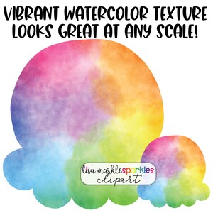 Watercolor Ice Cream Clipart Ice Cream Sundae Scoops Cone Sprinkles ...