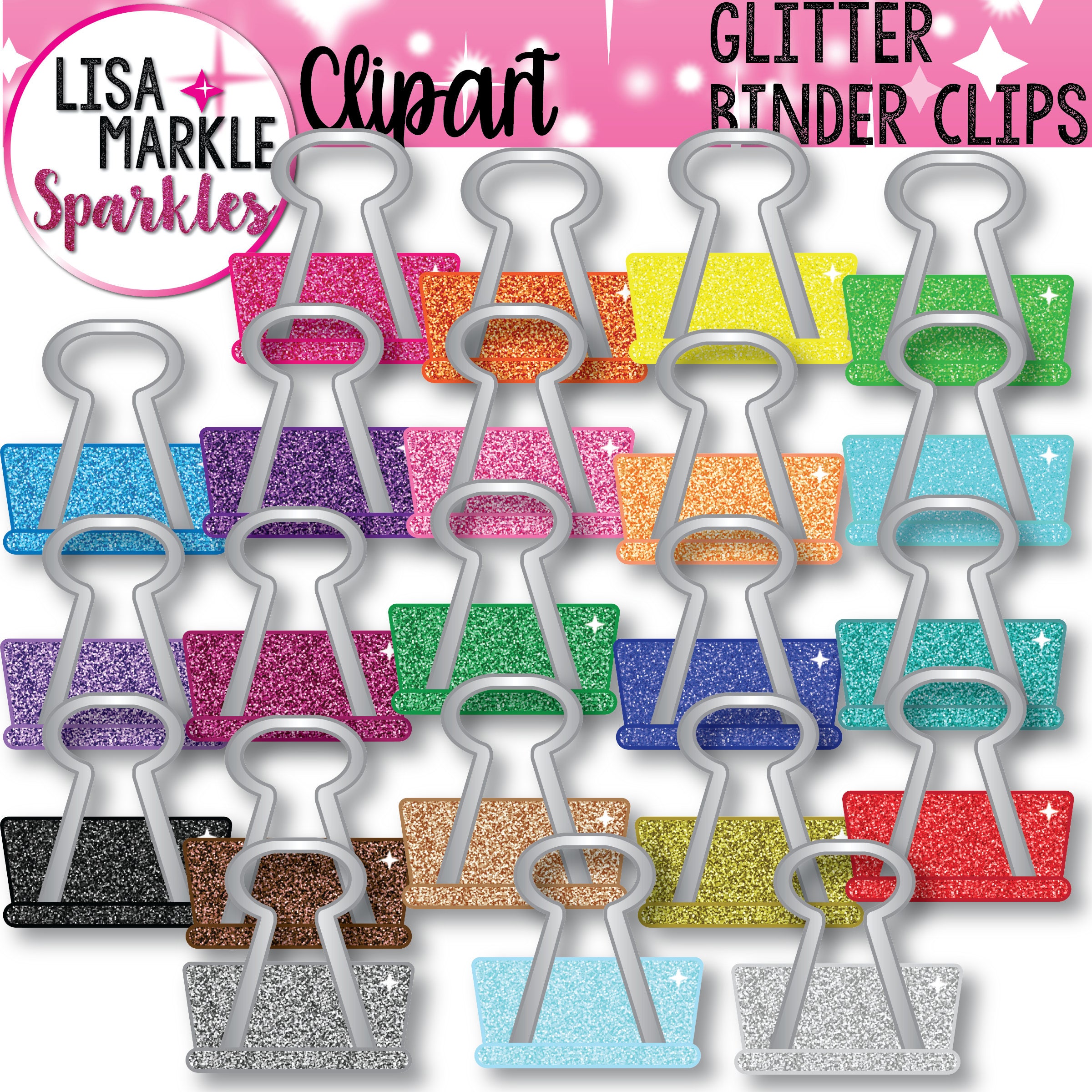Open Binder Clip Art