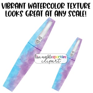 Watercolor Flair Pen Clipart PNG Image Office School Supplies Teacher ...