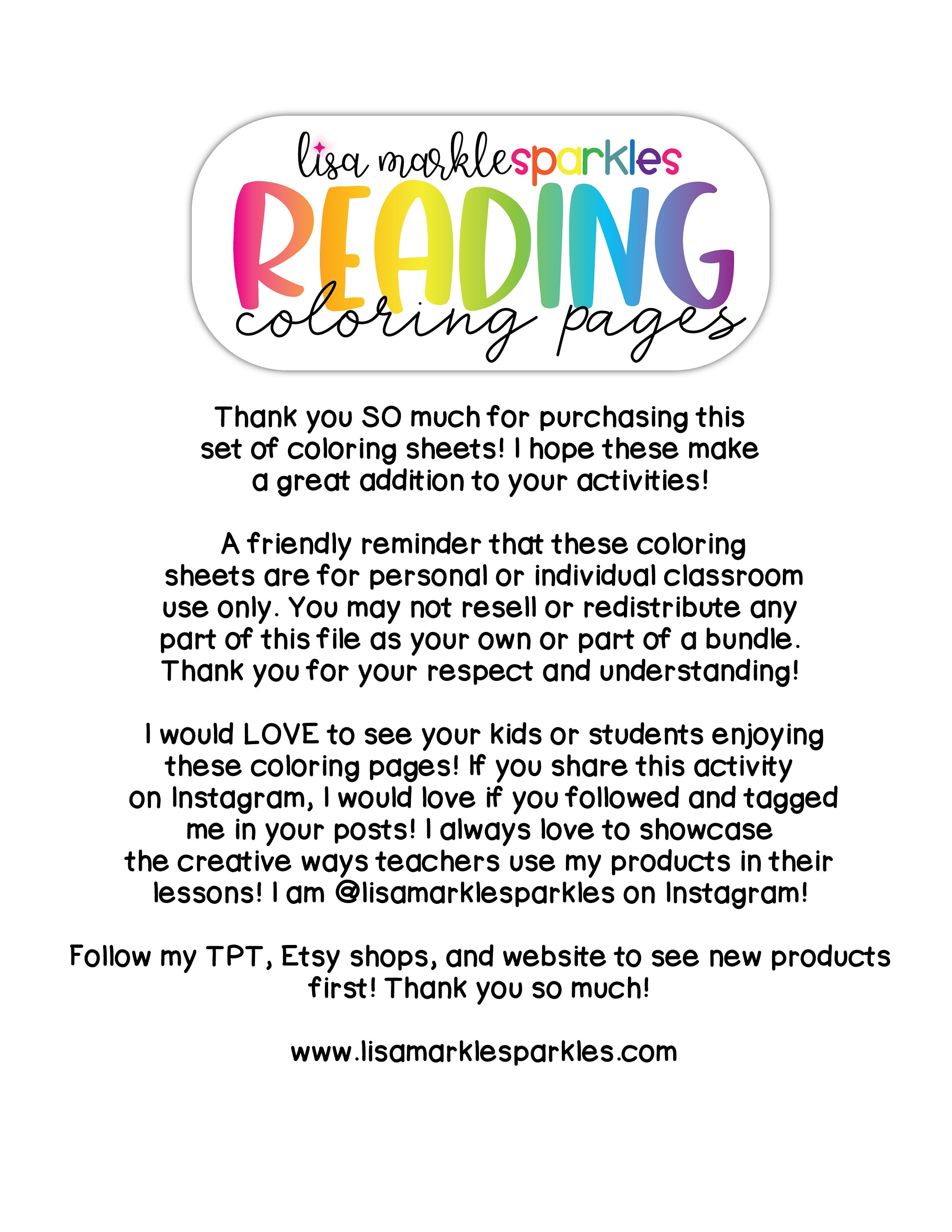 Reading Library Book Coloring Pages Printable PDF for Kids and Adults ...