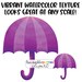 Umbrella Clipart Spring Watercolor Rainbow Rain Weather Season Clipart ...