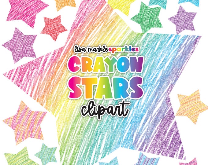 Crayon Doodles Drawing Clipart School Kids Teacher Craft Planner ...