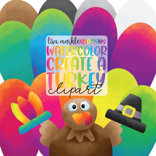 Turkey Clipart - Etsy