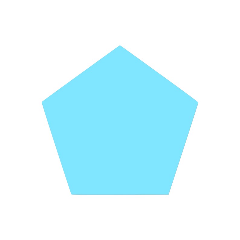 Pentagon Die Cuts - Bulletin Boards - Scrapbooks - Paper Crafts - Note ...