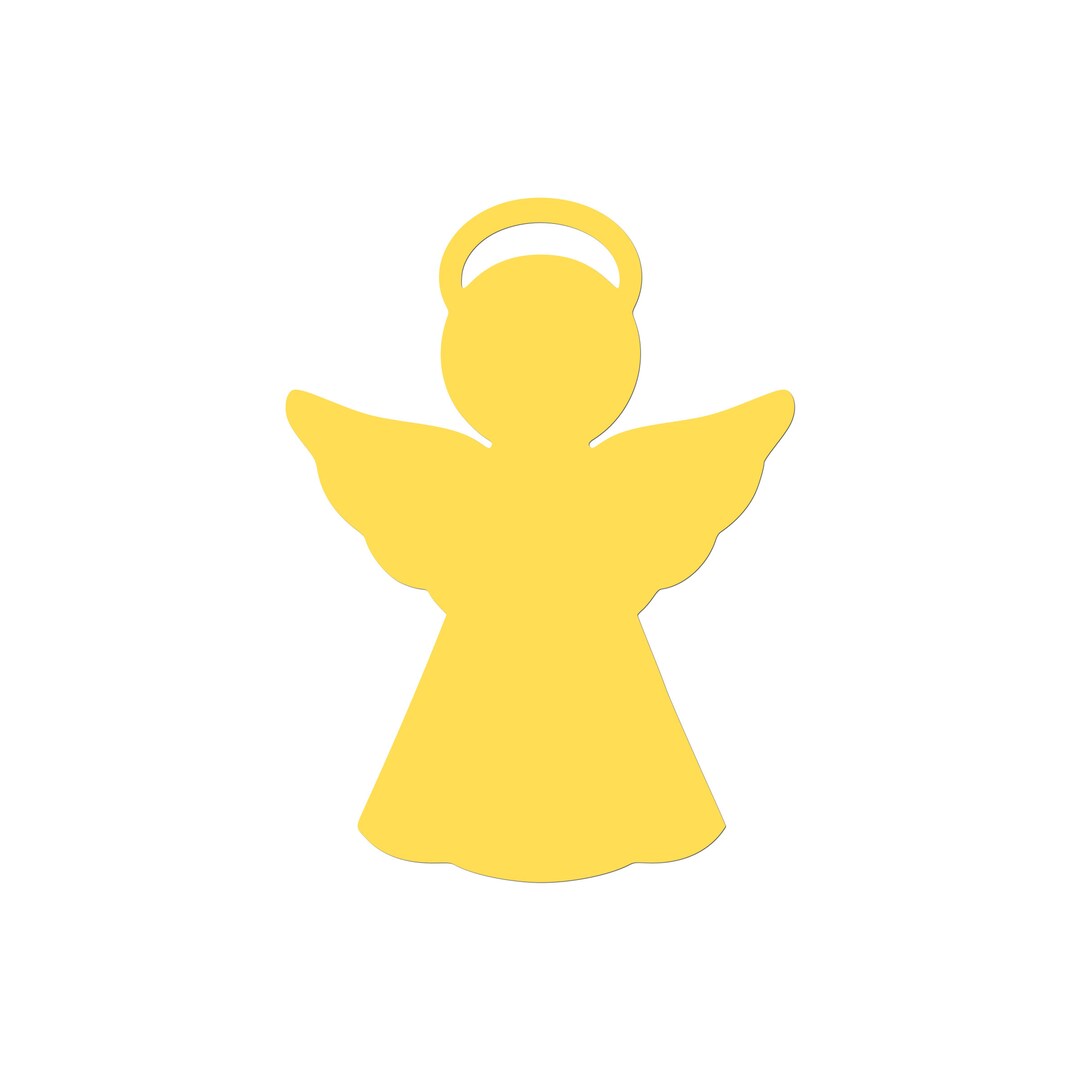 Angel Die Cuts - Choose Your Size & Color - Holiday Decorations - Paper ...