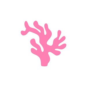 Coral Die Cuts - 24pc Set - Choose Your Size & Color - Bulletin Boards ...