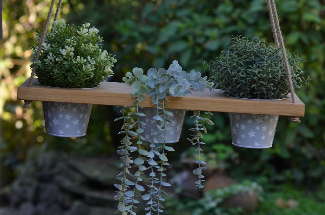 Hanging Basket Herb Board Window Decoration Hanging Basket - Etsy