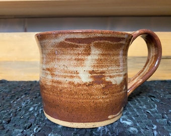 Holds 16 Oz. Handmade Rustic Trees, Bear, Woods, Pottery Coffee Mug ...