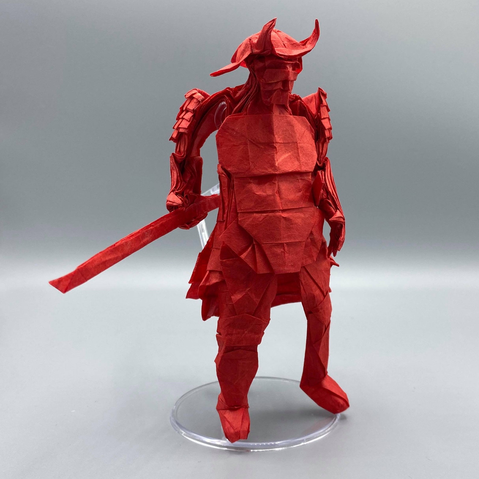 Samurai Origami a medida | Etsy