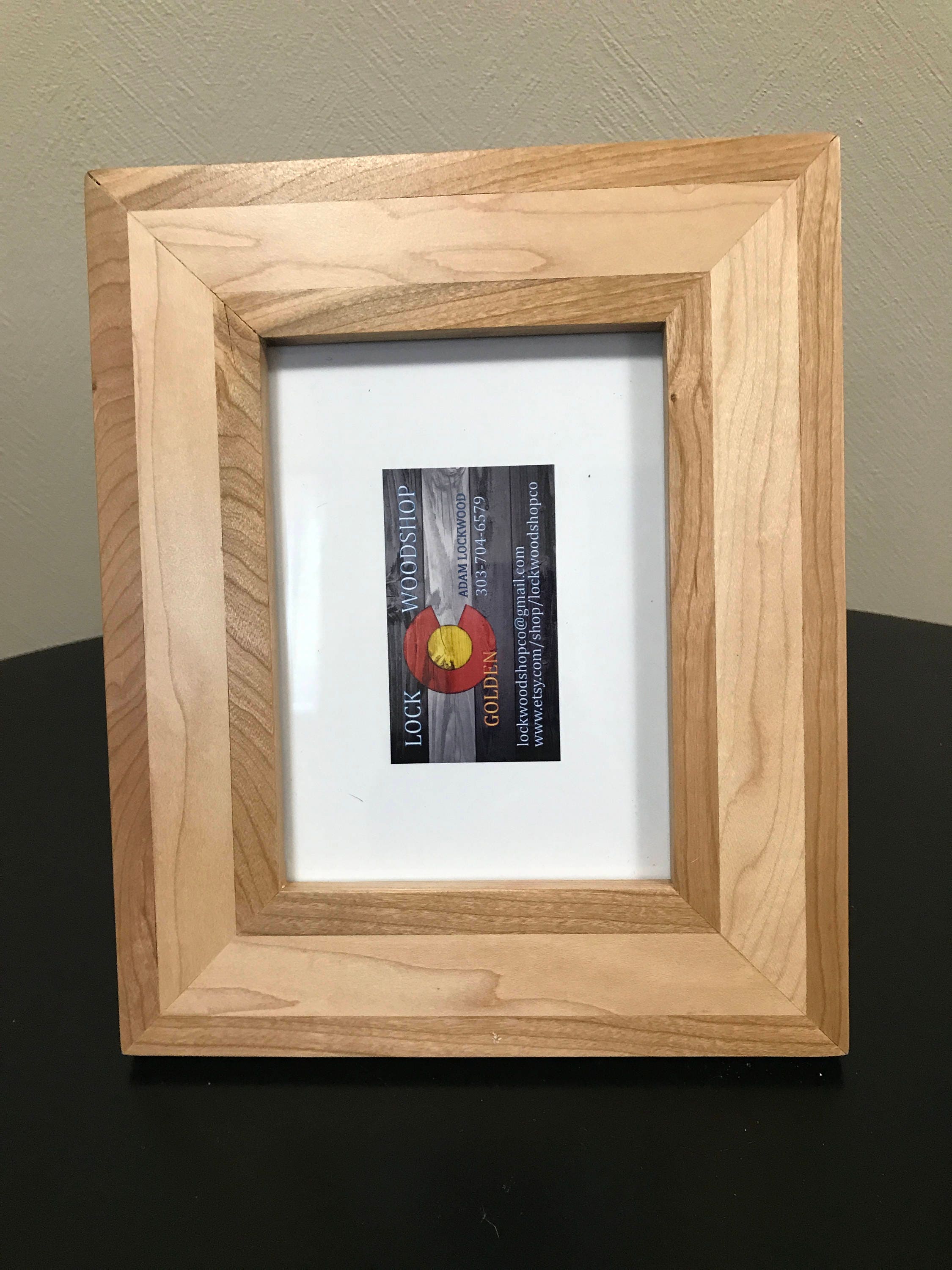 Set of 2 Maple & Cherry Solid Wood Frame Multiple Sizes Available - Etsy