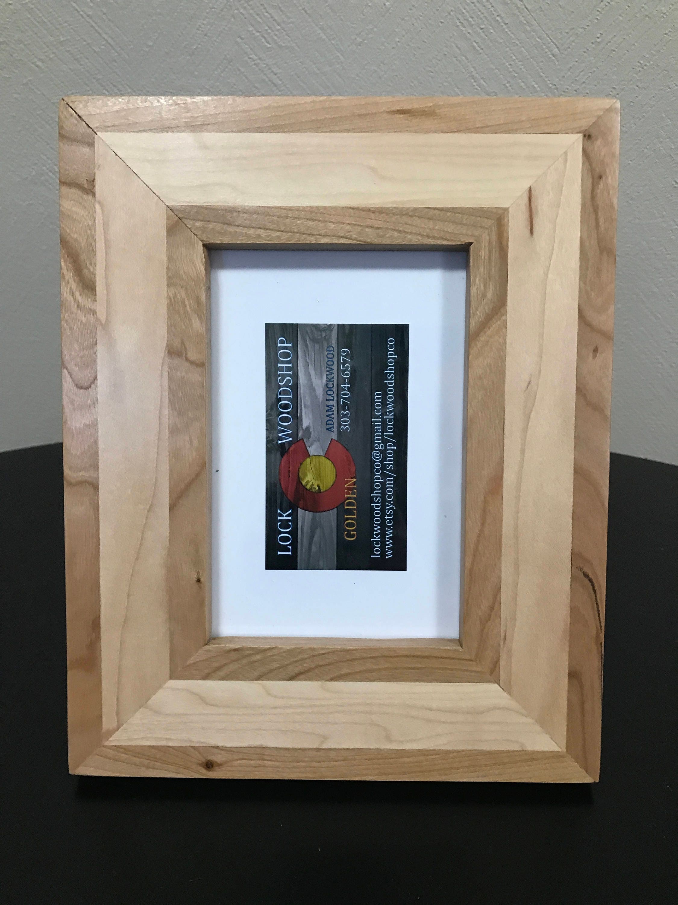 Set of 2 Maple & Cherry Solid Wood Frame Multiple Sizes Available - Etsy