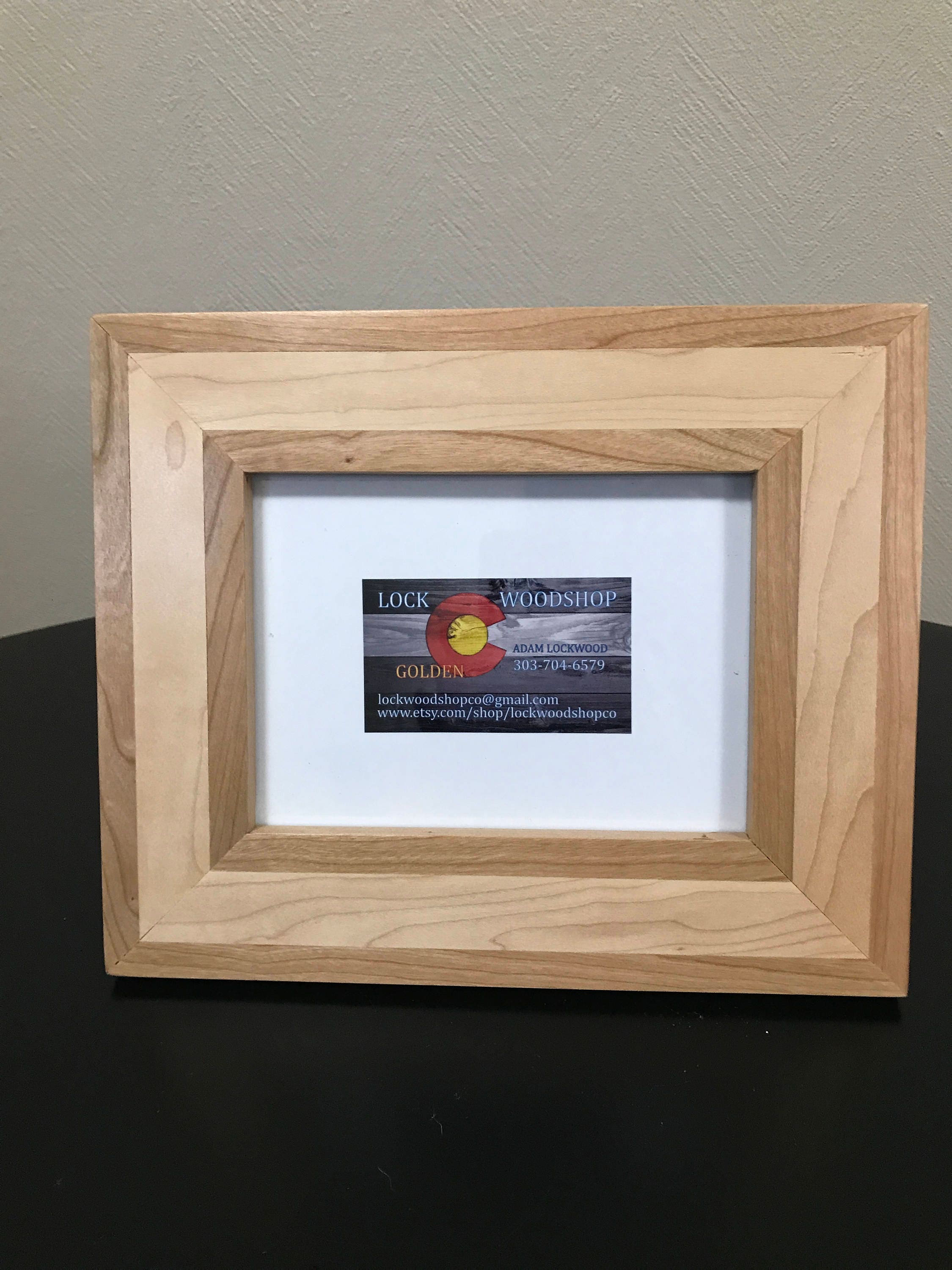Set of 2 Maple & Cherry Solid Wood Frame Multiple Sizes Available - Etsy