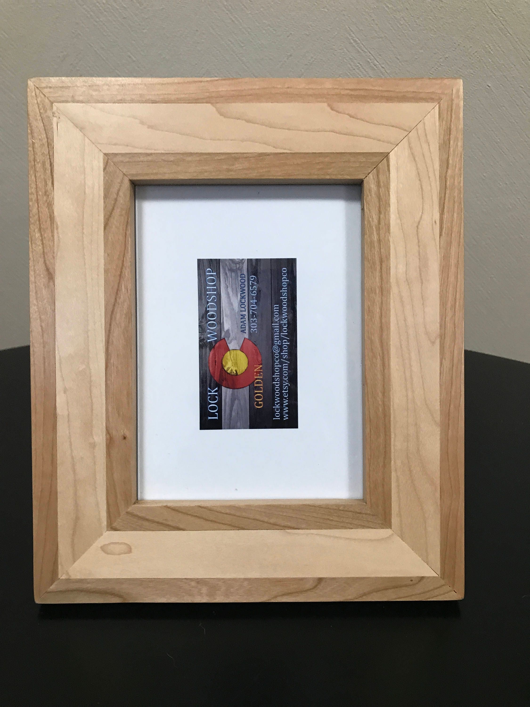 Set of 2 Maple & Cherry Solid Wood Frame Multiple Sizes Available - Etsy