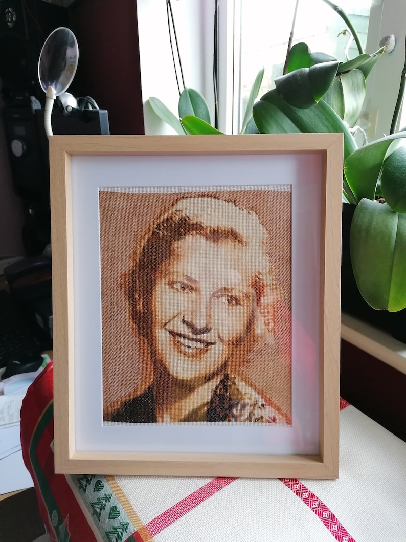 Cross Stitch From Photo, Stitch a Photo, Custom Cross Stitch, DYI Cross ...