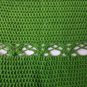 Green Lace Dress, Spring Lace Dress Pattern, Instant Download Crochet ...