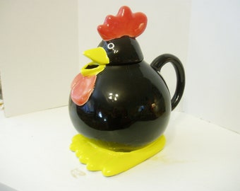 Rooster Tea Pot - Etsy