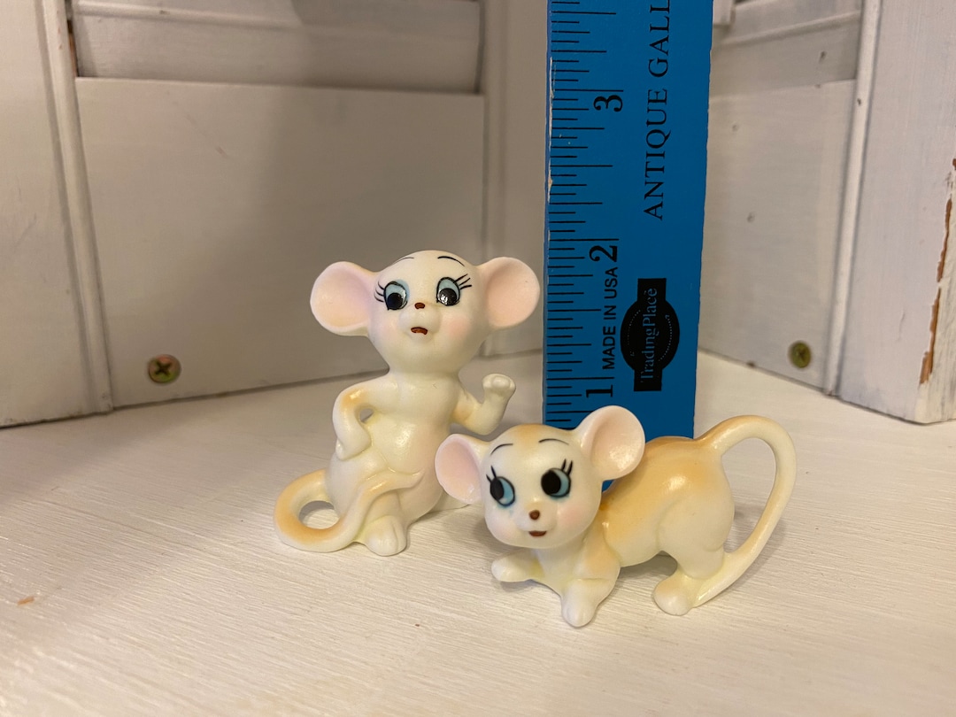 2 Little Mice, Japan, Vintage Nursery Décor - Etsy