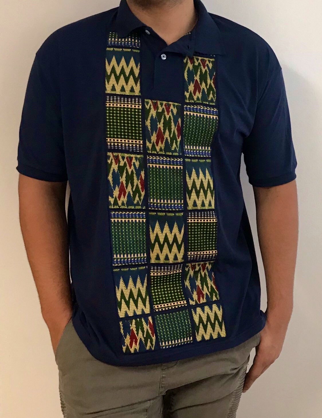 Kente Ankara Dashiki shirt African Ethnic kitenge Tribal shirt | Etsy