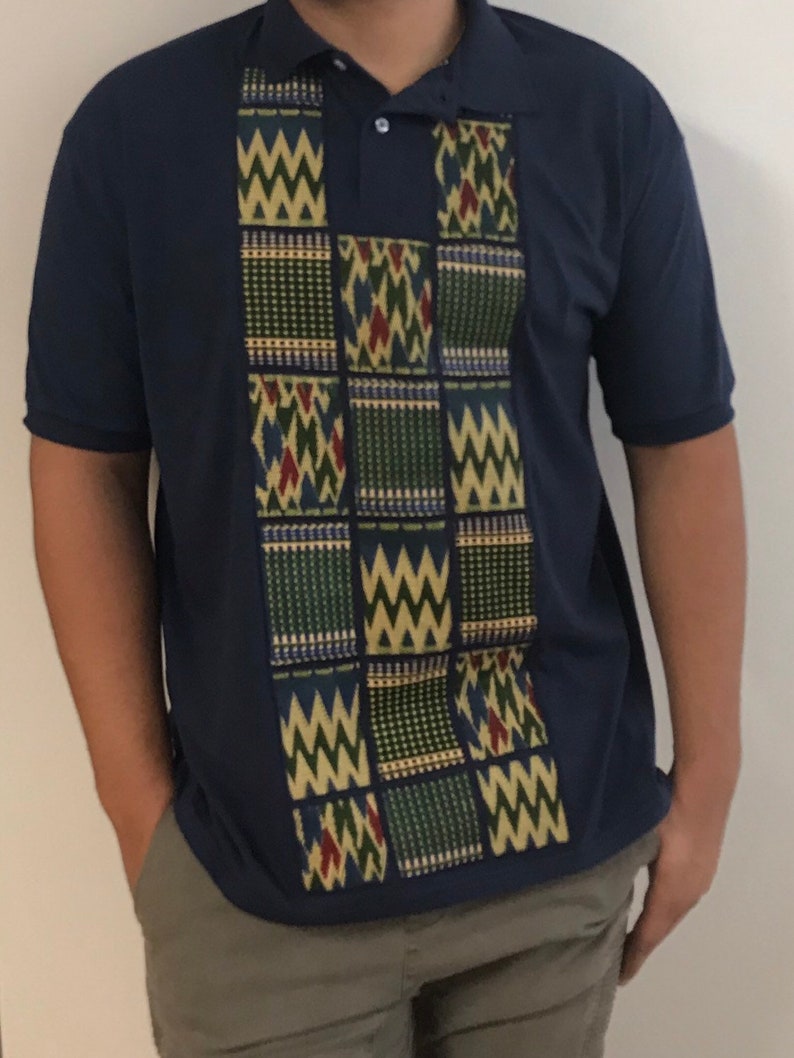 Kente Ankara Dashiki shirt African Ethnic kitenge Tribal shirt | Etsy