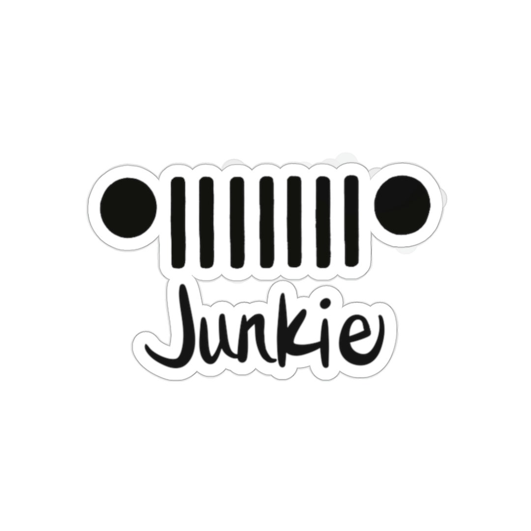 Jeep Junkie Die-cut Stickers - Etsy