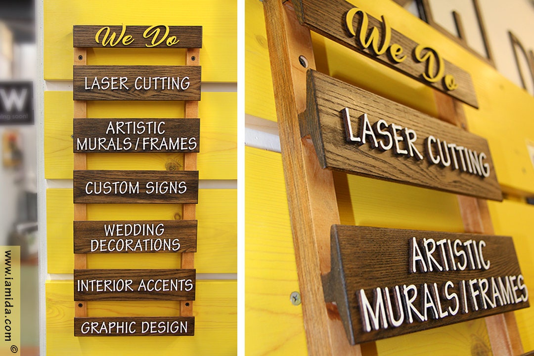 Custom Business Information Sign | Personalized Sign | Professional ...
