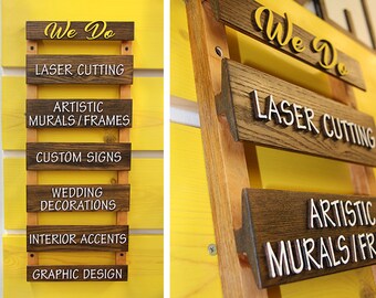 Custom Laser Cut Sign - Etsy