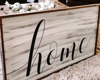 Large Framed Sign - Etsy