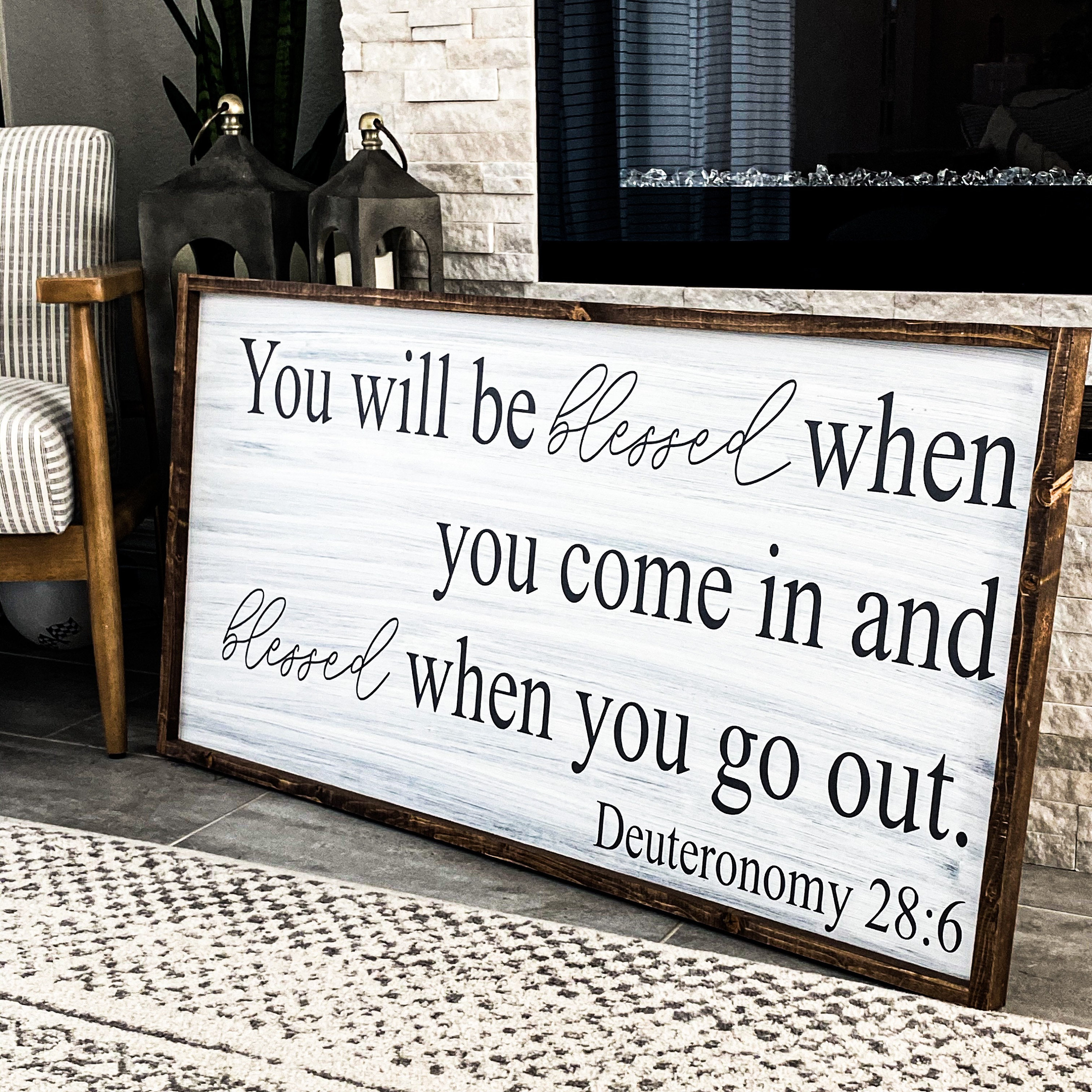 You Will Be Blessed When You Come in and Blesses When You Go Out ...