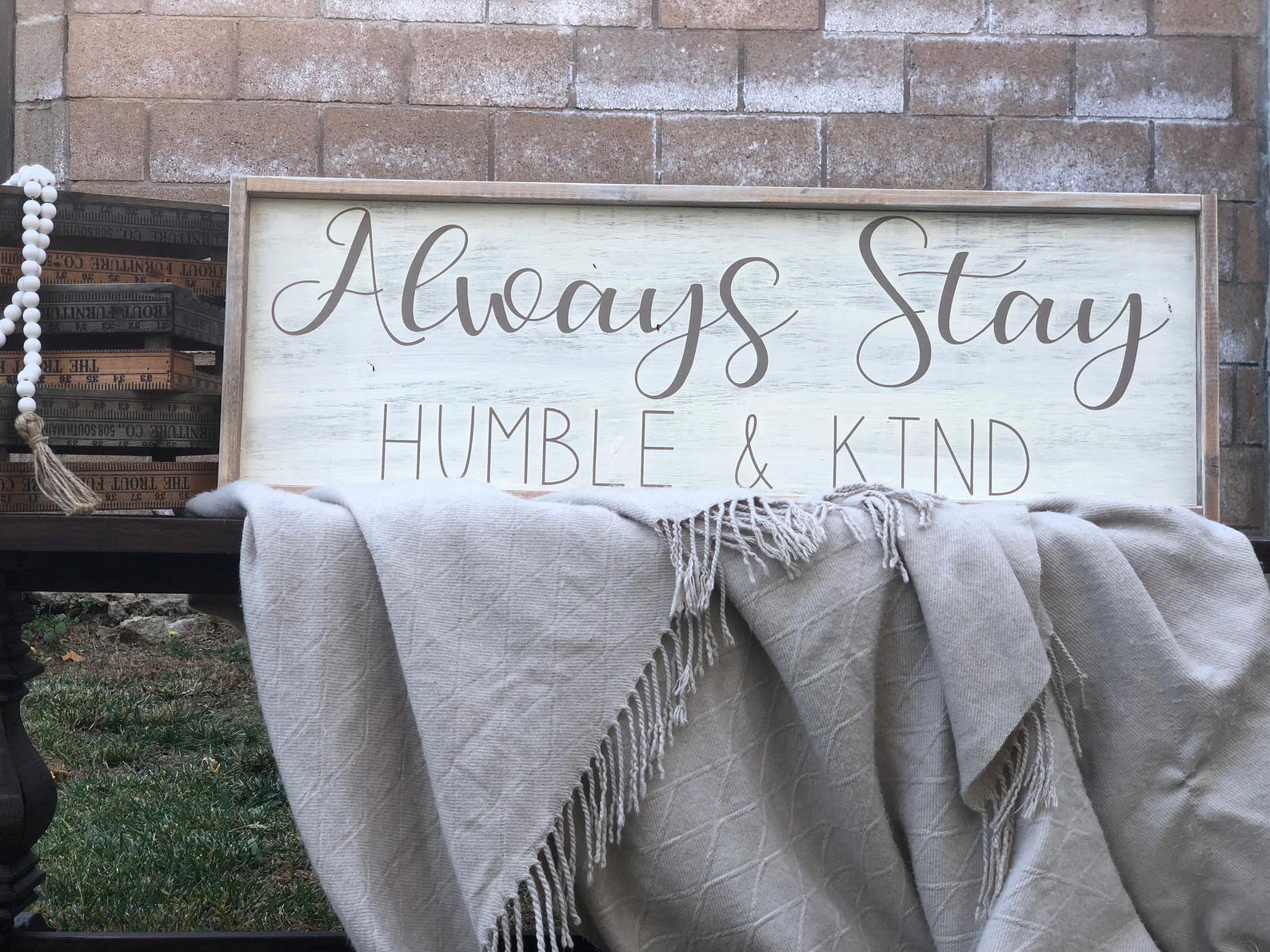 Alway Stay Humble and Kind Always Stay Humble Sign - Etsy