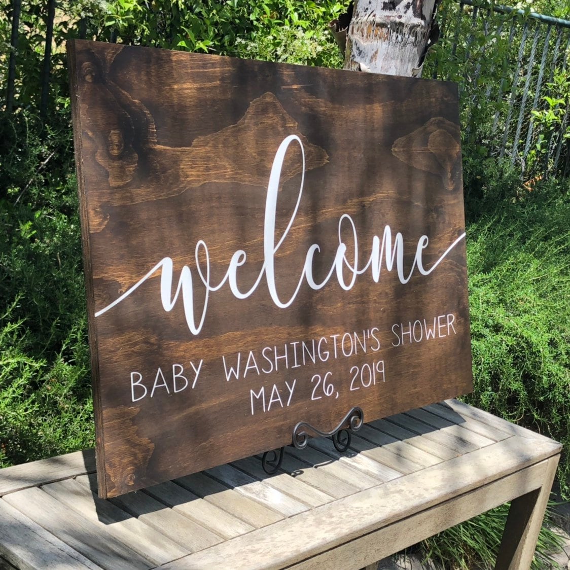 Welcome Baby Shower Sign Baby Shower Decor Welcome Sign - Etsy