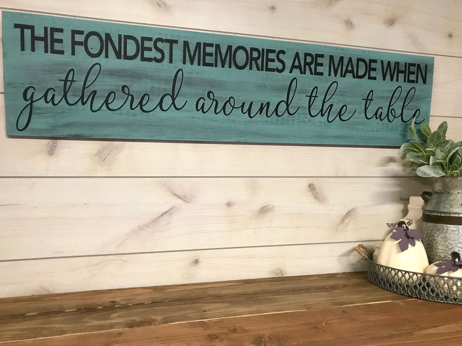 Fondest Memories Sign Dining Room Sign Fondest Memories - Etsy