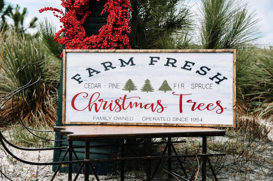 Large Farm Fresh Christmas Trees | Christmas Decor | Christmas Trees ...