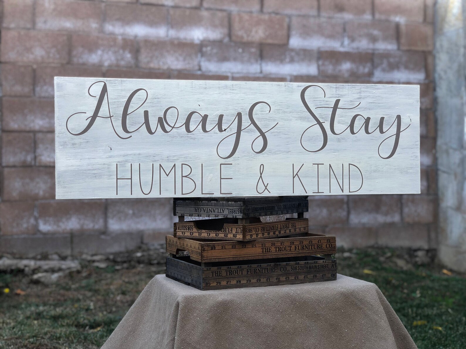 Alway Stay Humble and Kind Always Stay Humble Sign Humble & Kind Wood ...