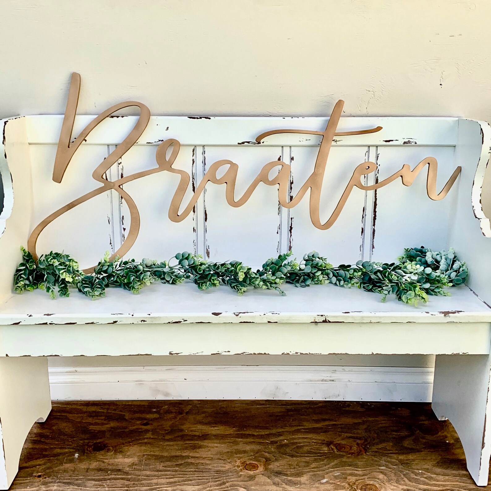 4 Ft Name Sign Wedding Sing Name Cutout Last Name Sign - Etsy