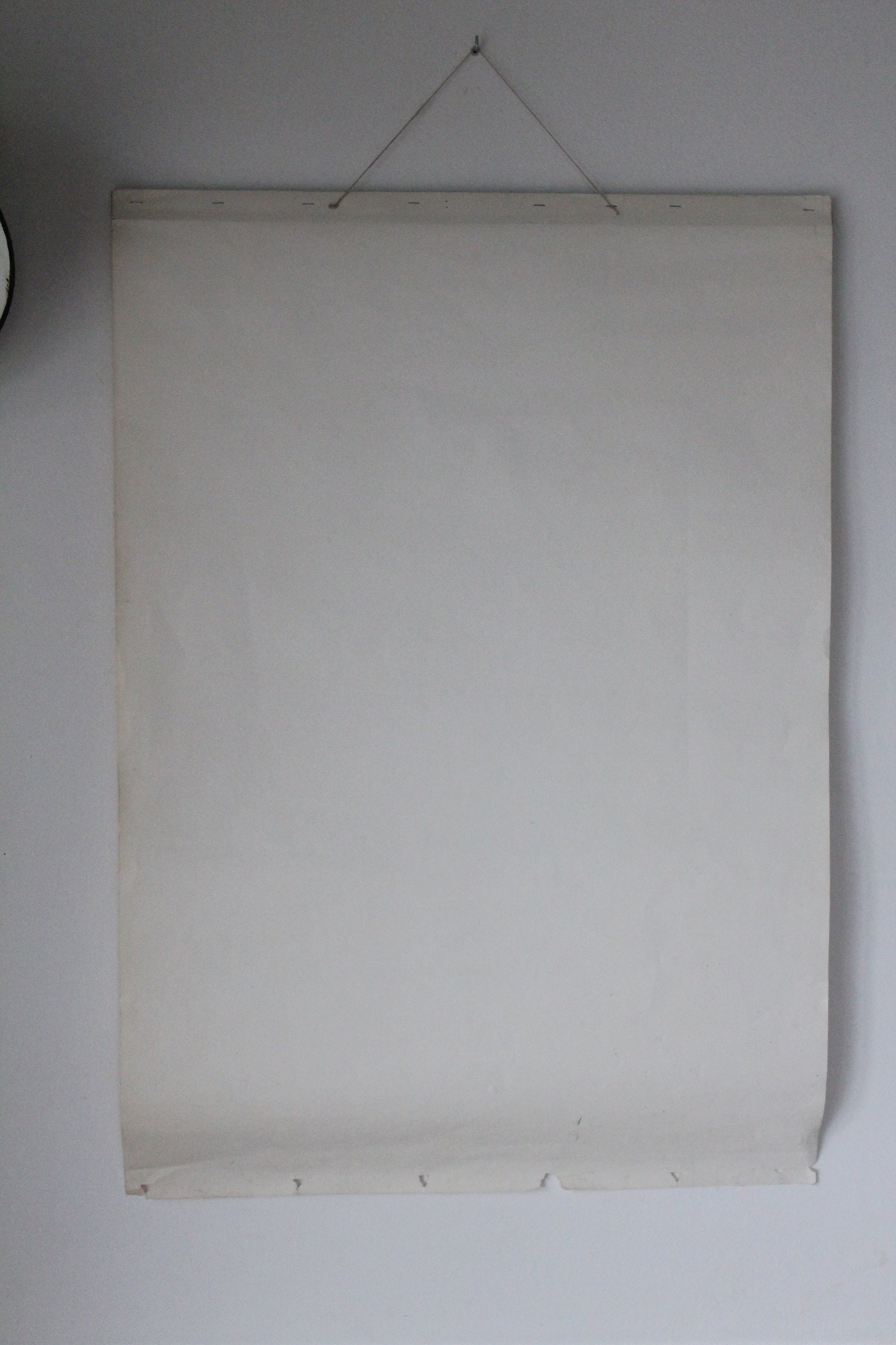 Calligraphy Poster Chart, Pull Down Poster, Original Vintage Poster ...