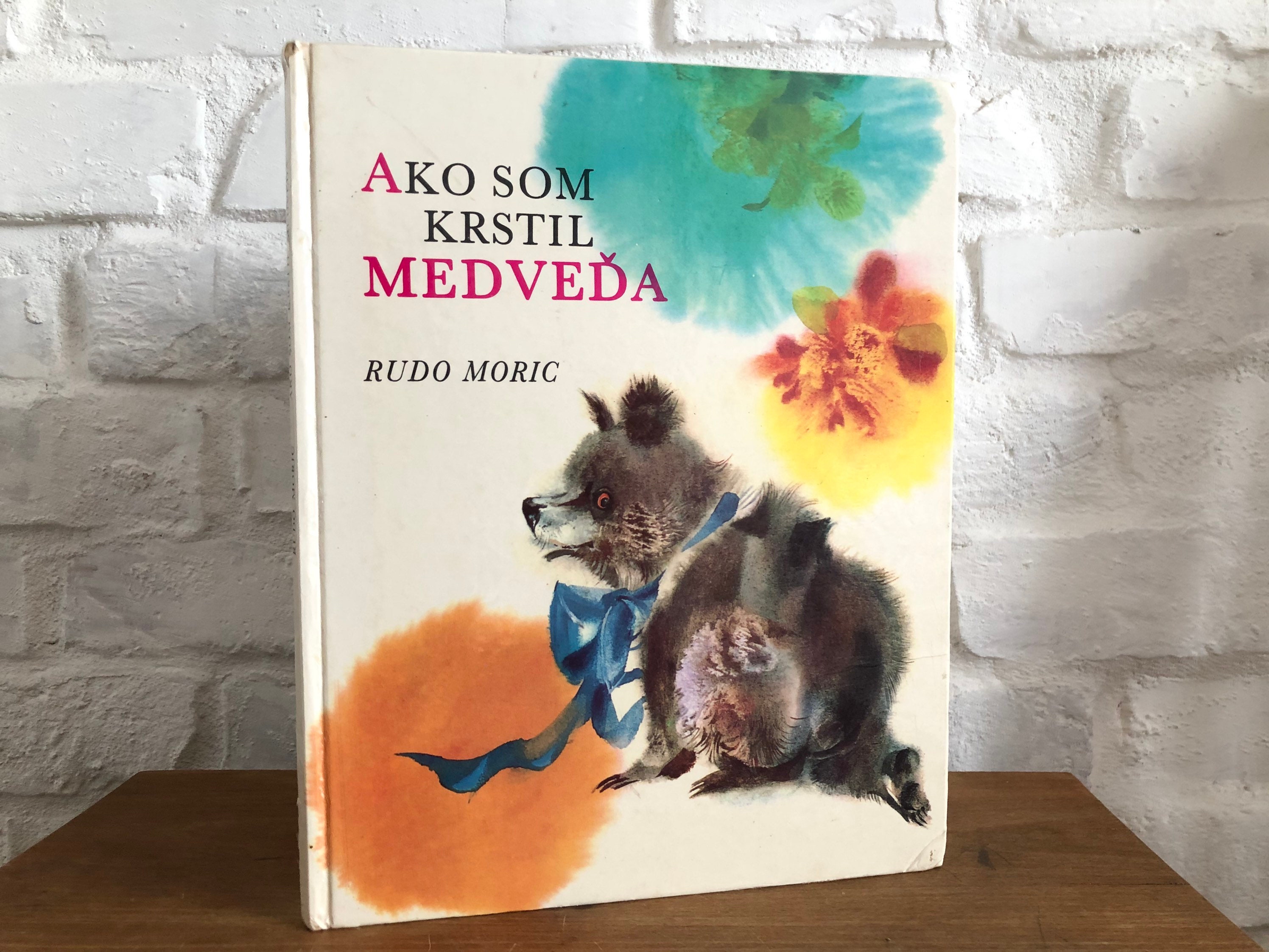 Vintage Children Book With Watercolor Illustrations by Jiri Krasl ...