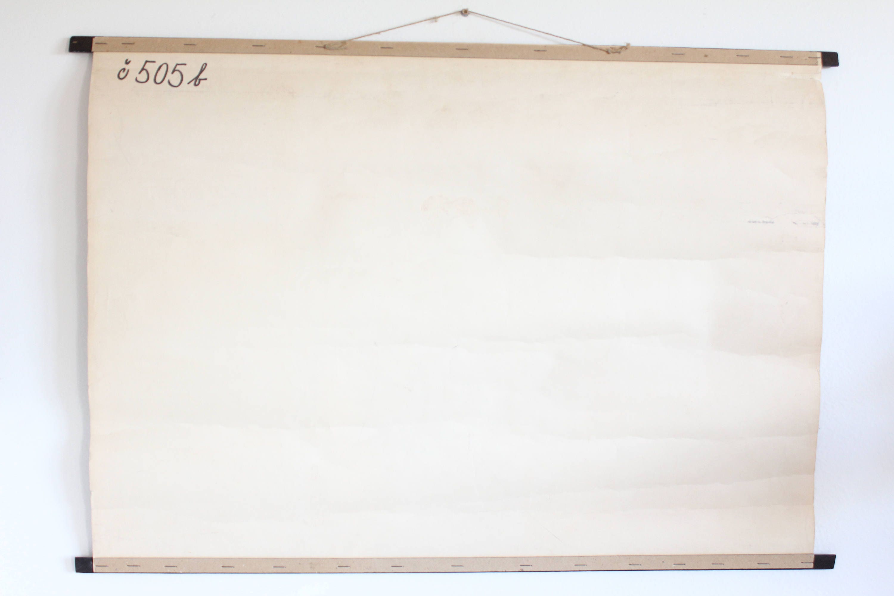 Professions Vintage School Chart, Pull Down Poster, Antique Poster With ...