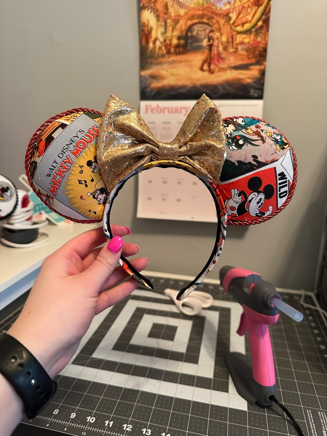 Walt Disneys Mickey Mouse Inspired Ears - Etsy