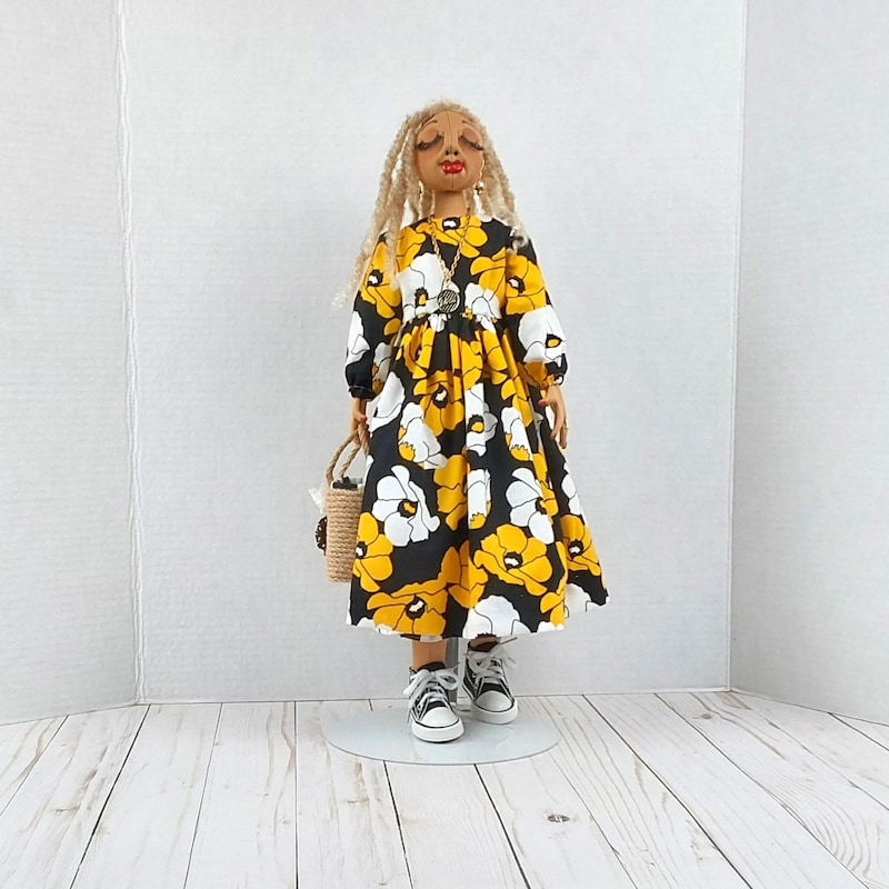 African Ooak Artist Doll - Etsy