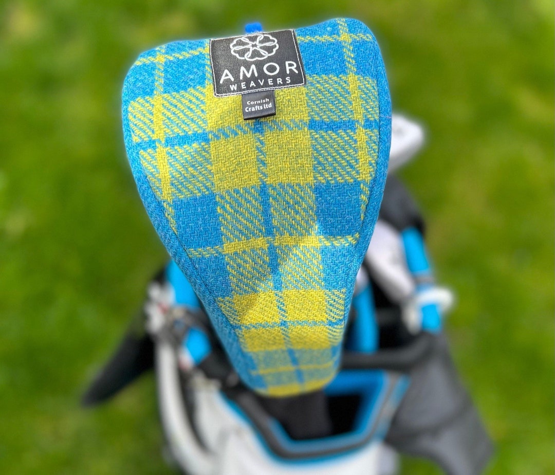 Tweed Golf Head Coversgolf Club Covers Putter Head - Etsy