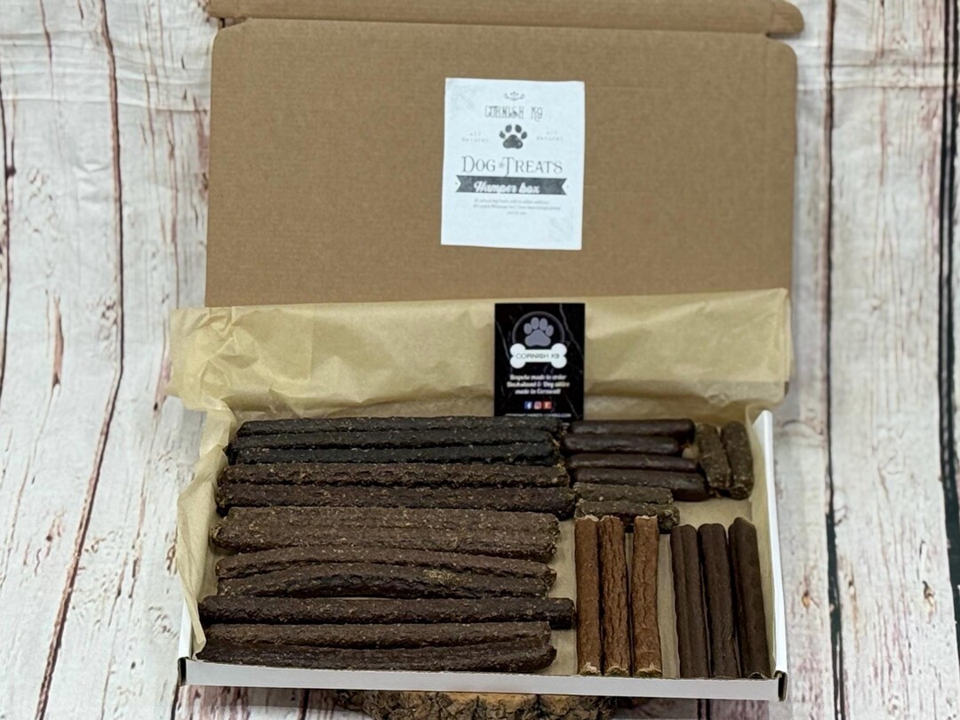 Natural Dog Treat Sausage Box: Cornish K9 Grain-free Selection - Etsy