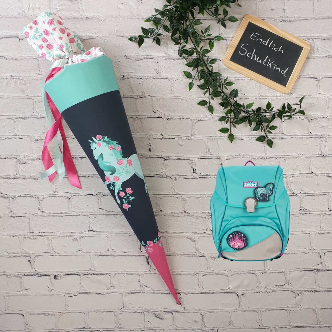 Horse-themed School Cone for Scout Dreamworld - School Cone for Girls ...
