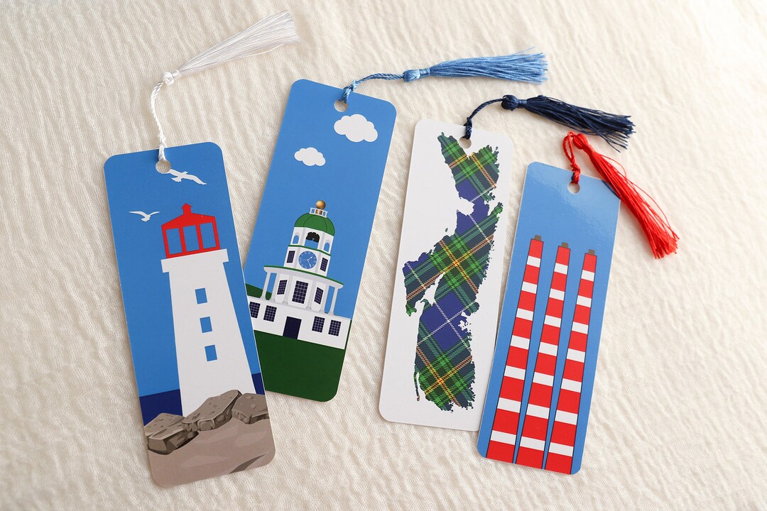 Halifax Bookmark, Halifax Decor, Bookmark, Nova Scotia, Halifax Clock ...