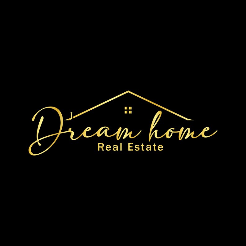 Premade Real Estate Logo Design, Premade Logo Design, Realtor Logo ...