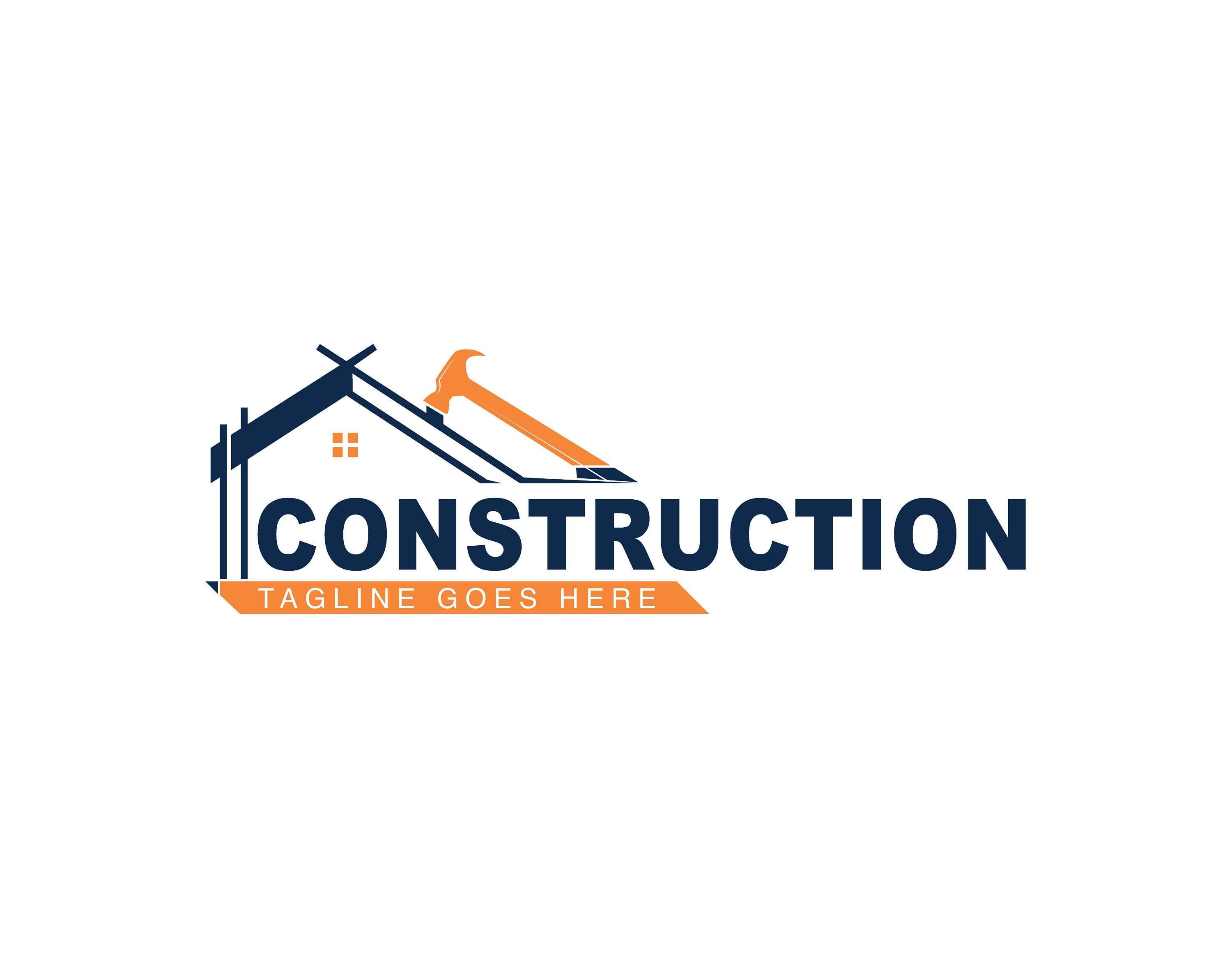 Premade Construction Logo Real Estate Logo Design Real Estate - Etsy