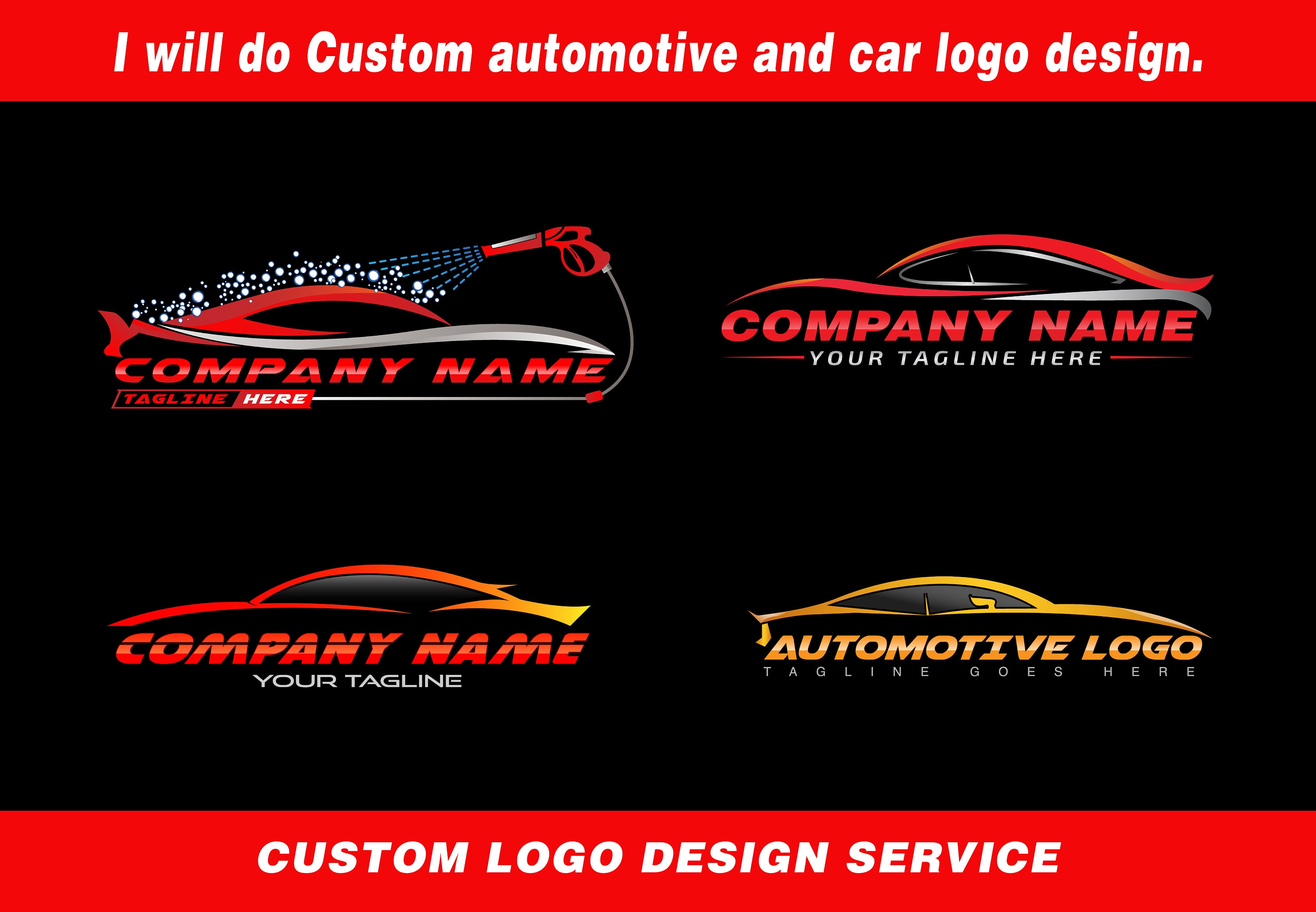 Premium Automotive Logo Design, Custom Logo Design, Business Logo, Shop ...