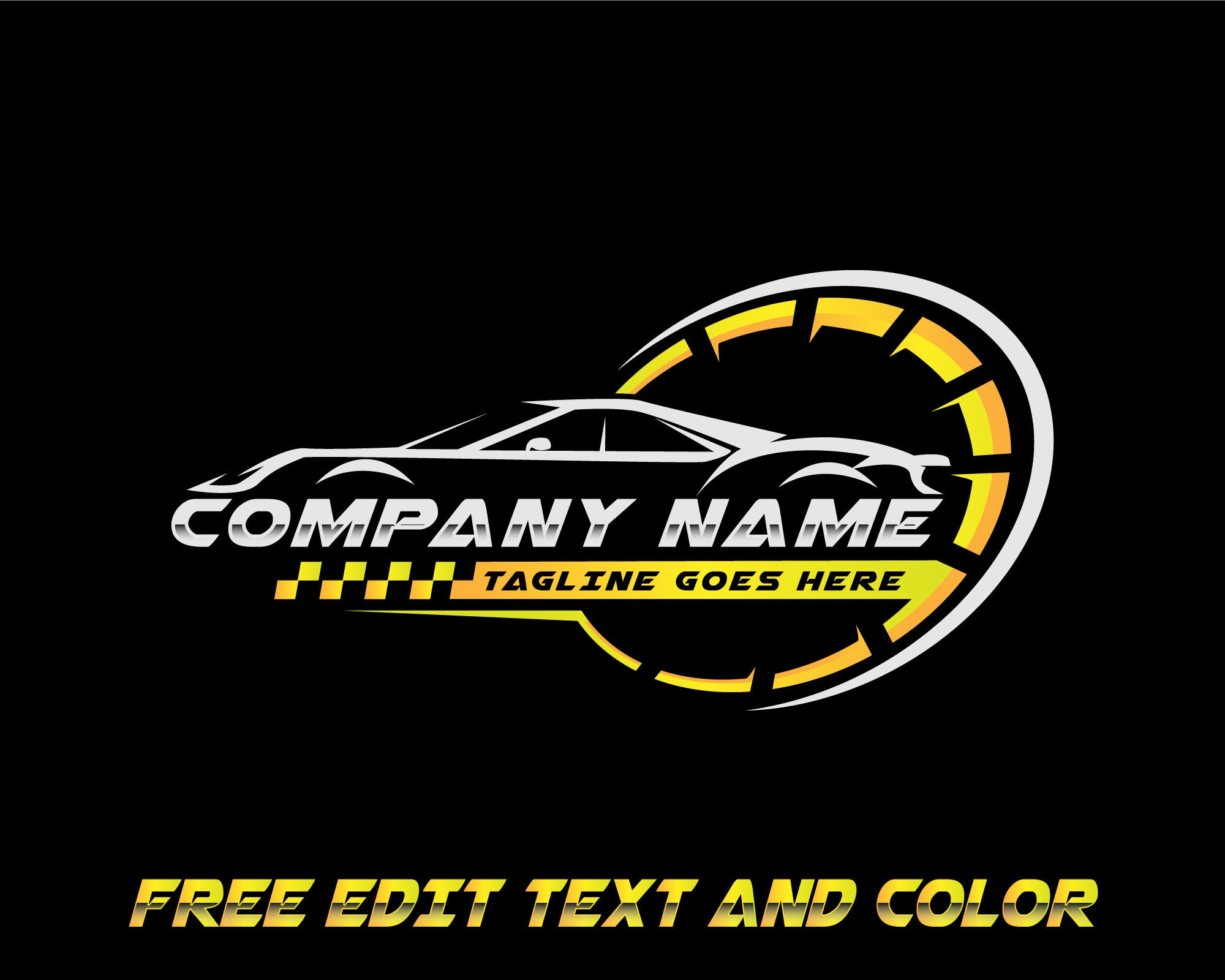 Premade Luxury Automotive Logo Templates, Car Wash, Automobile Logo ...