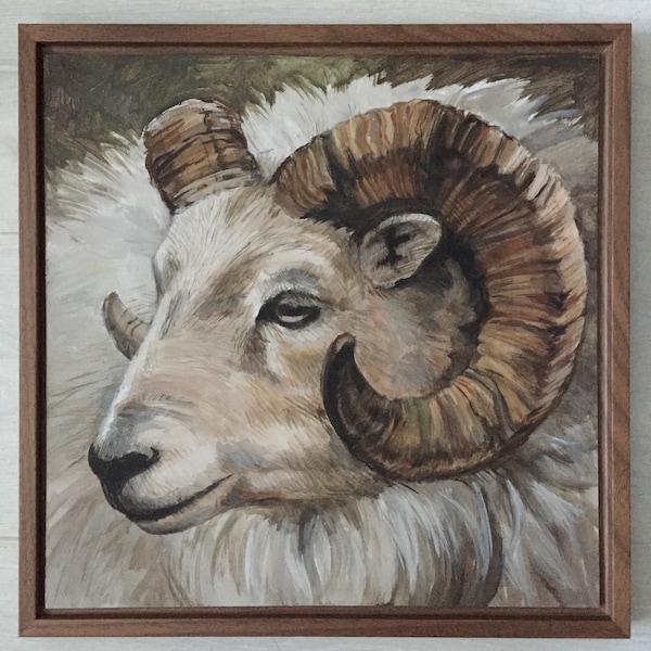 Ram Painting - Etsy Canada